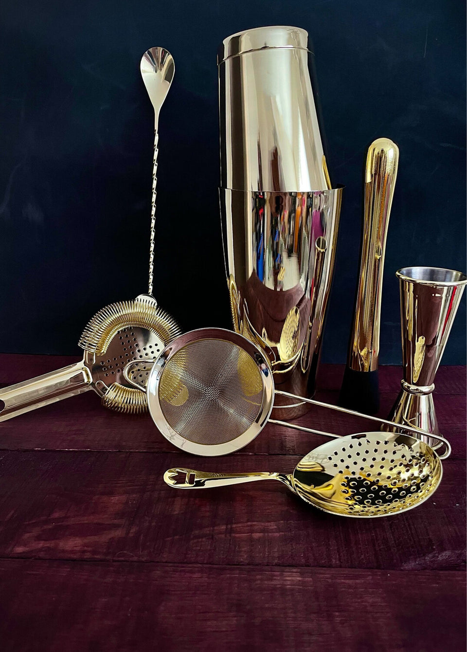 KIT BOSTON 7 PZ DORADO – 138 cocktail store